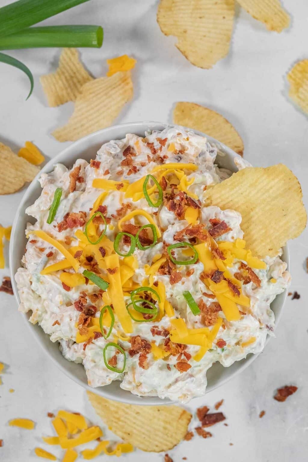 Easy Crack Dip Recipe - Cheesy Bacon Ranch Dip - To Simply Inspire