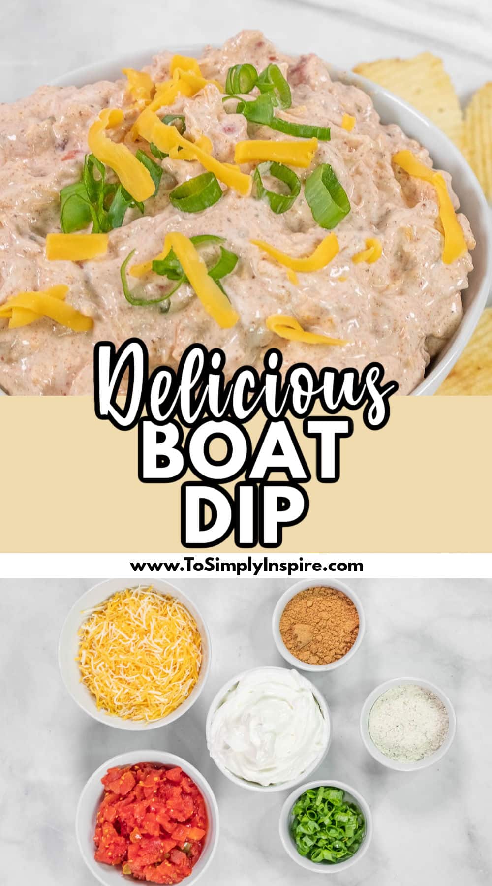 Easy Boat Dip Recipe - The Ultimate Party Dip - To Simply Inspire