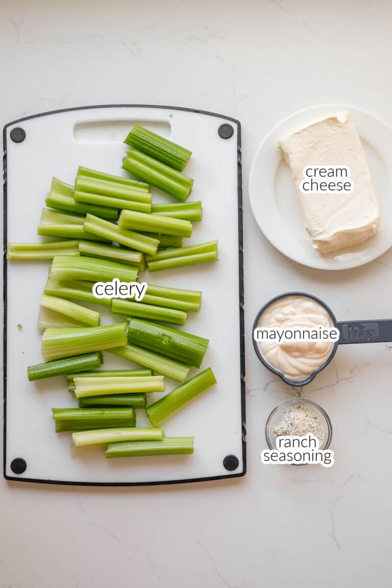 Easy Stuffed Celery Recipe with Cream Cheese - To Simply Inspire