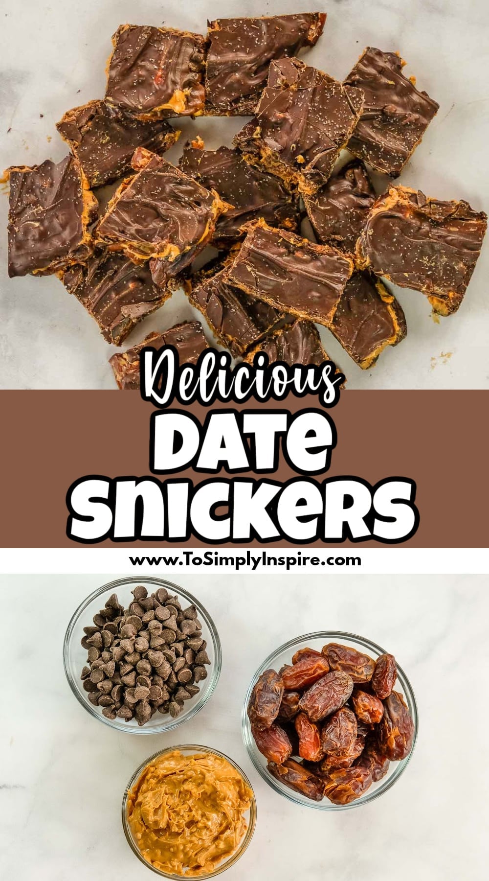 Easy Date Snickers Recipe (Viral Date Bark) - To Simply Inspire